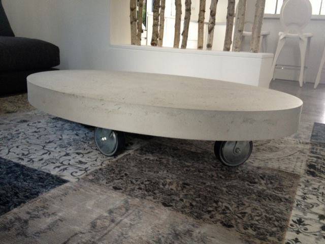 Oval concrete tables | homify