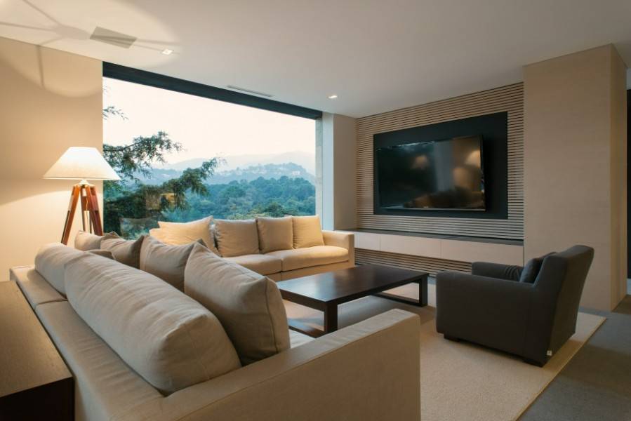 Sala de tv de rhyzoma - arquitectura y diseño moderno | homify