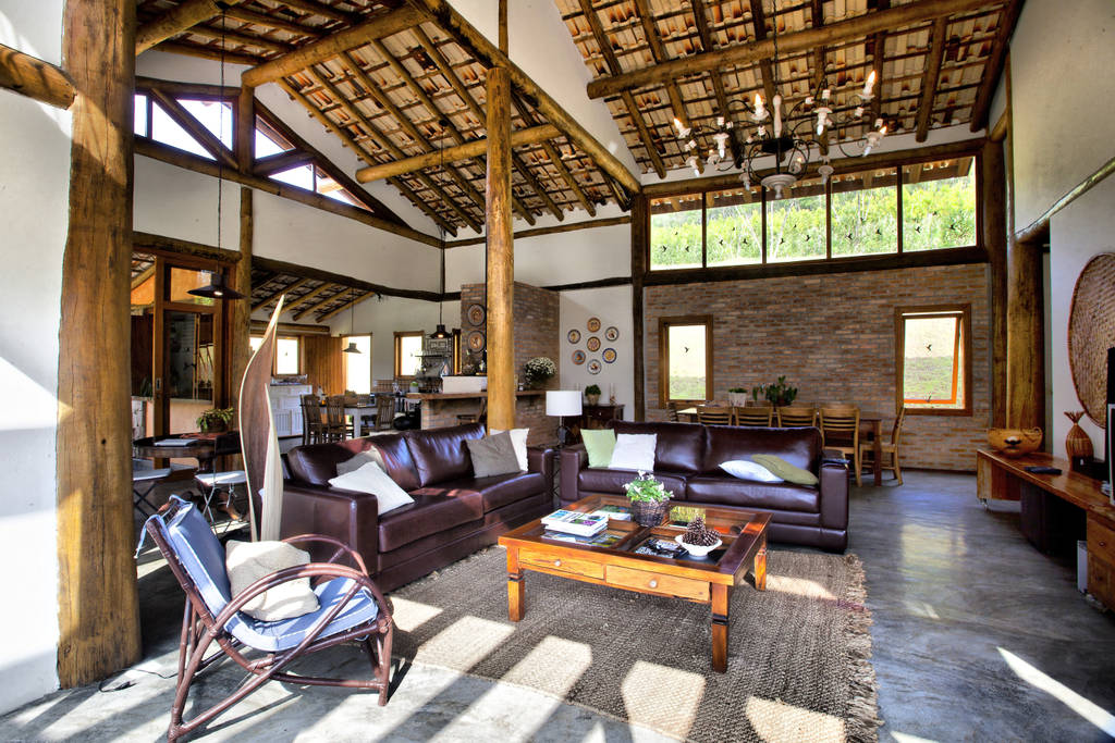 Moradia rústica em são lourenço da serra / sp, bianka mugnatto design ...