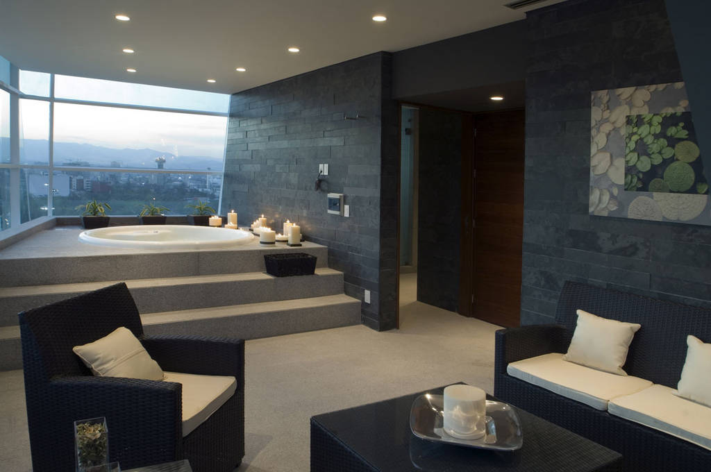 Skyview polanco spa de arco arquitectura contemporánea | homify