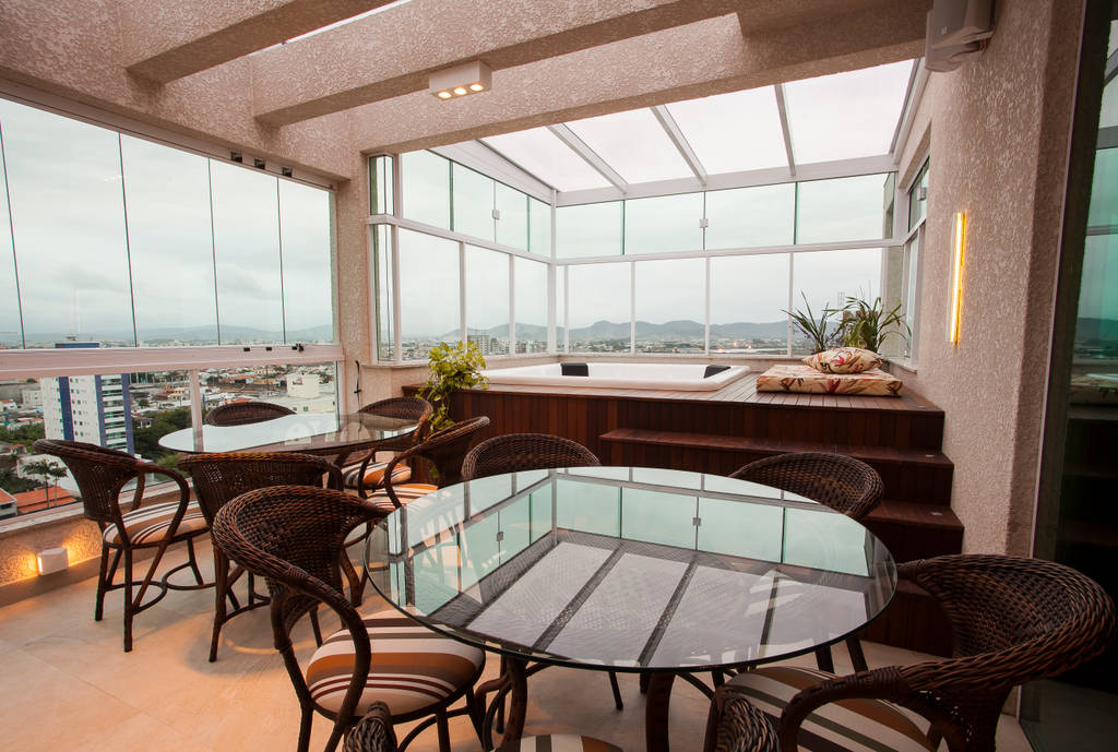 Apartamento cobertura com varanda gourmet e ofurô luine ardigó ...