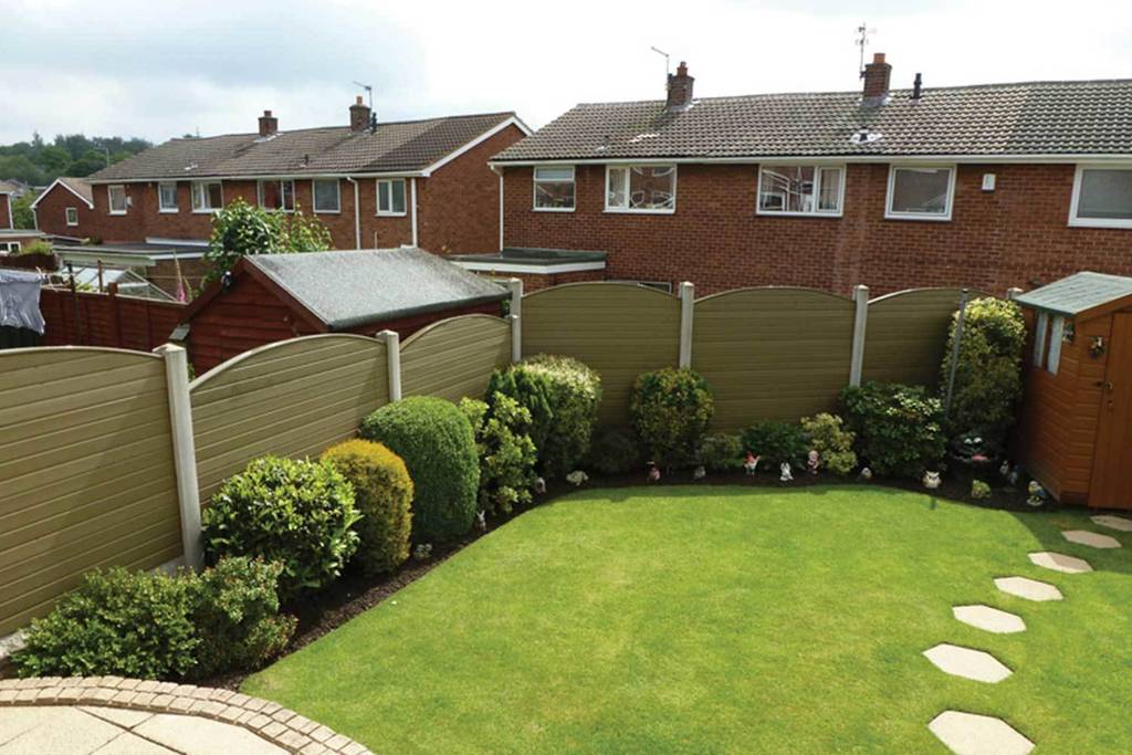 Eco fencing project atkinsons fencing ltd scandinavian style garden ...