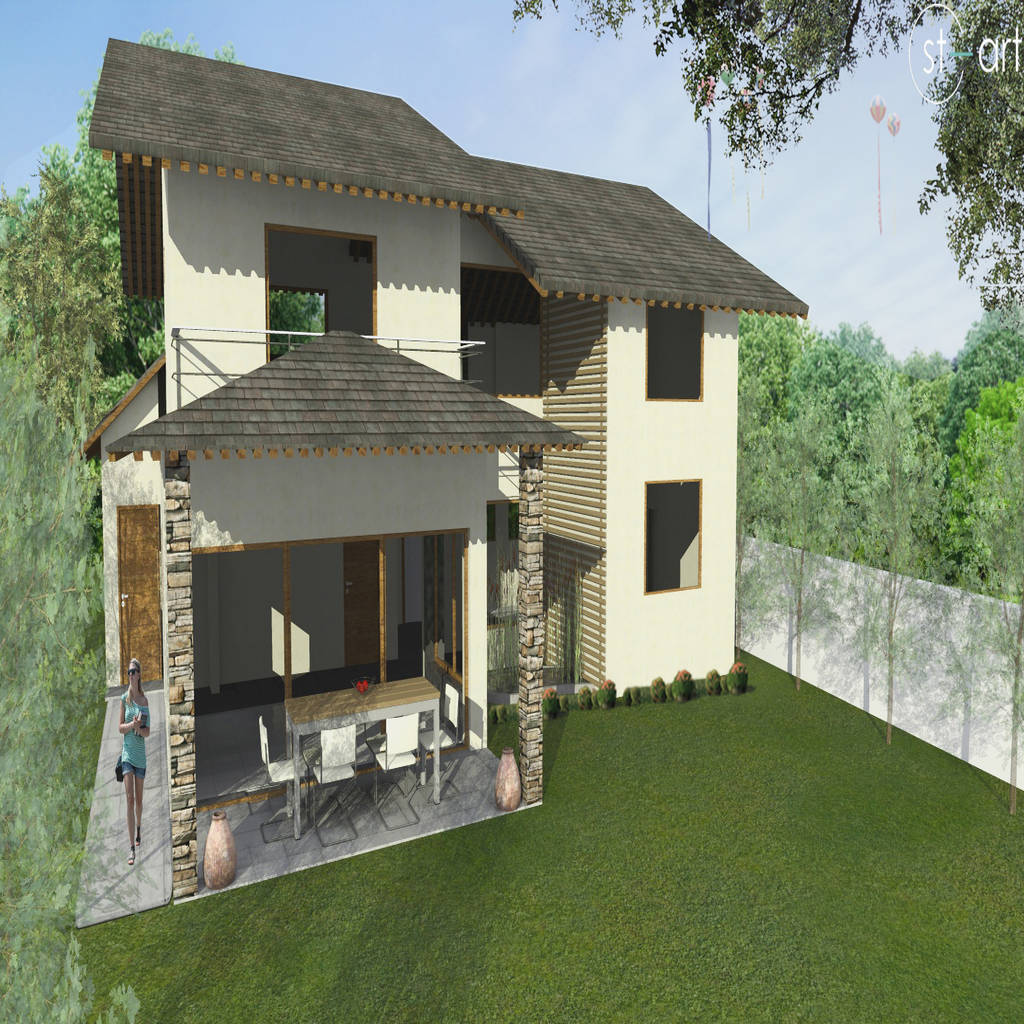 Casa fga, start.arch architettura | homify