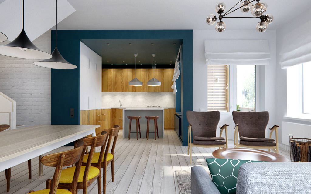 Интерьер ood, int2architecture | 호미파이 & homify