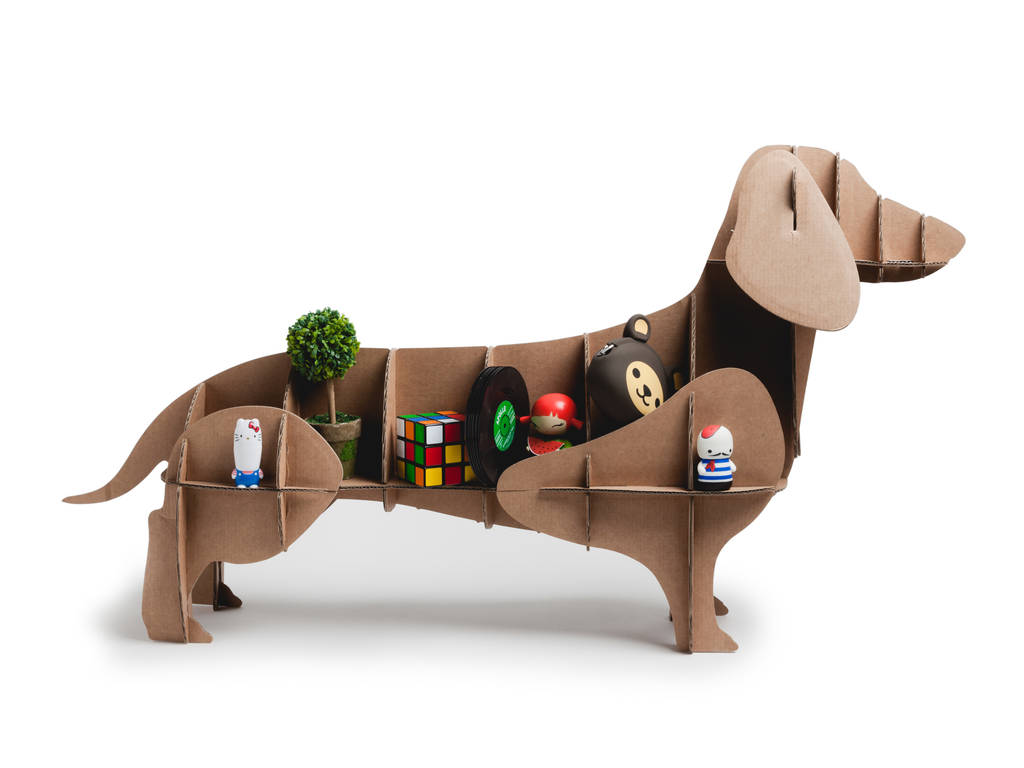 Perro de cartón "dachshund", milimetrado | homify