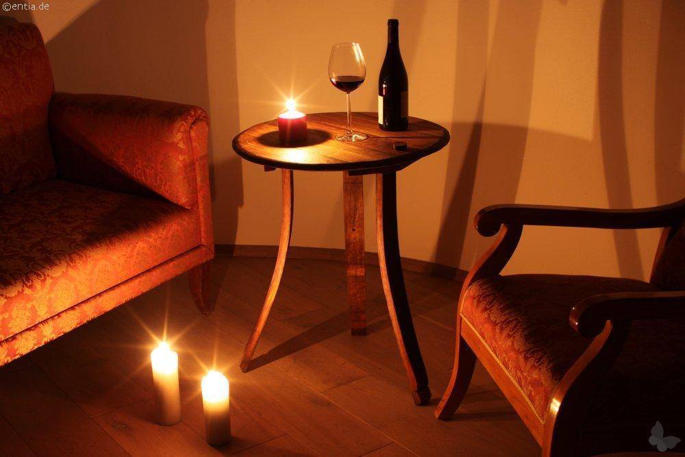 Tisch aus echtem weinfass | homify
