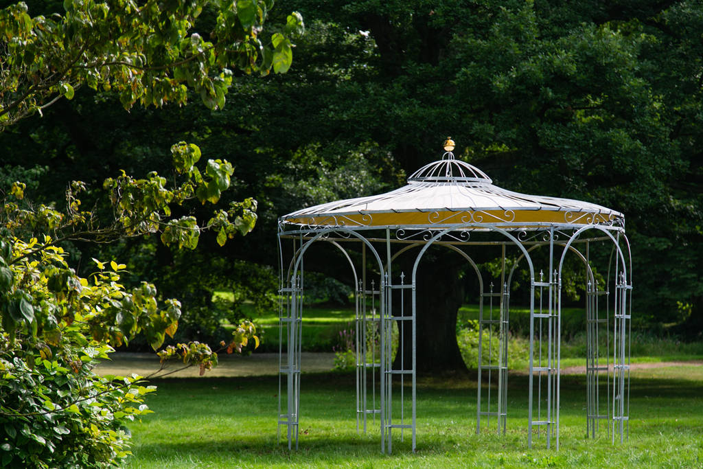 Gartenpavillon eleganz 350cm zink | homify