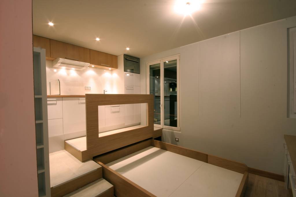 Studio malin de 16m2, as-architecture | 호미파이 & homify