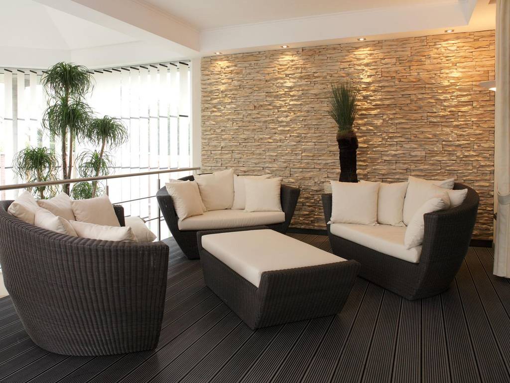 Clement marron mediterrane wohnzimmer von rimini baustoffe gmbh ...