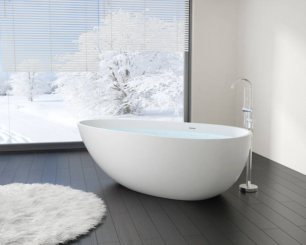 Stilvolle freistehende badewanne bw-01-xl | homify