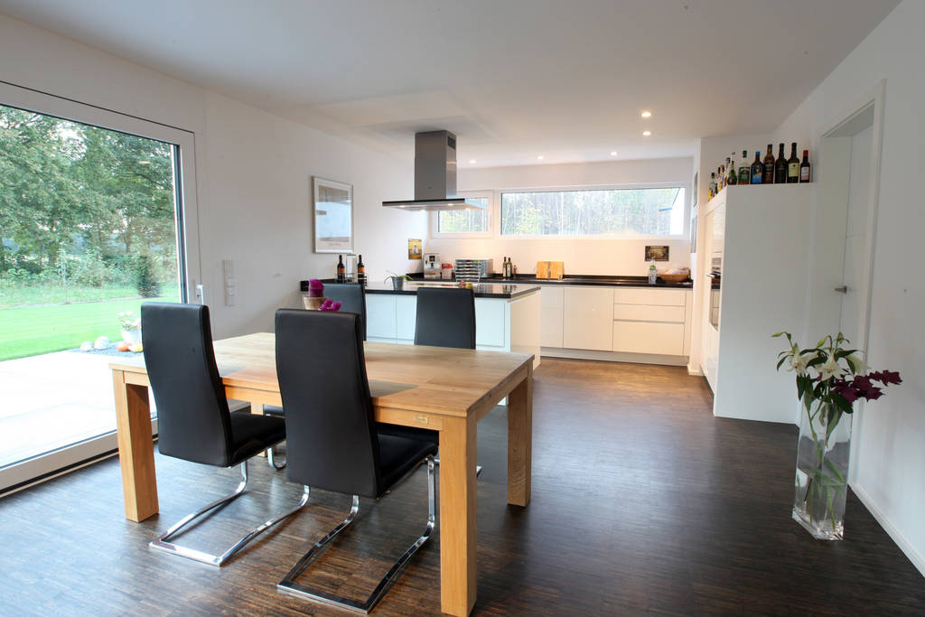 Offener koch- und essbereich moderne esszimmer von architektur jansen ...