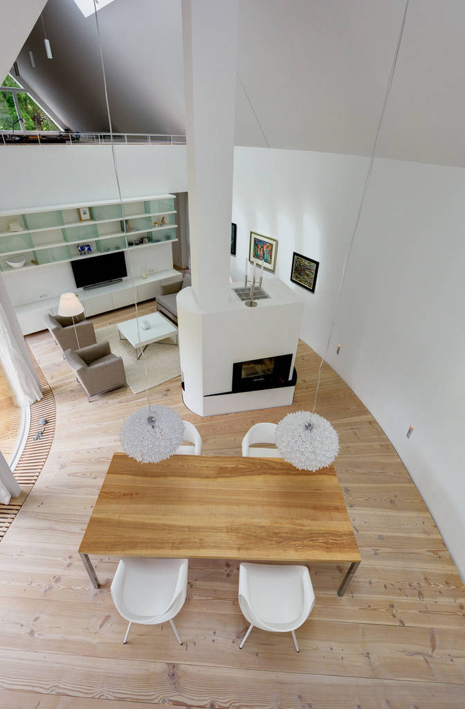 Galeriehaus im dünenwald – blick von der galerie | homify