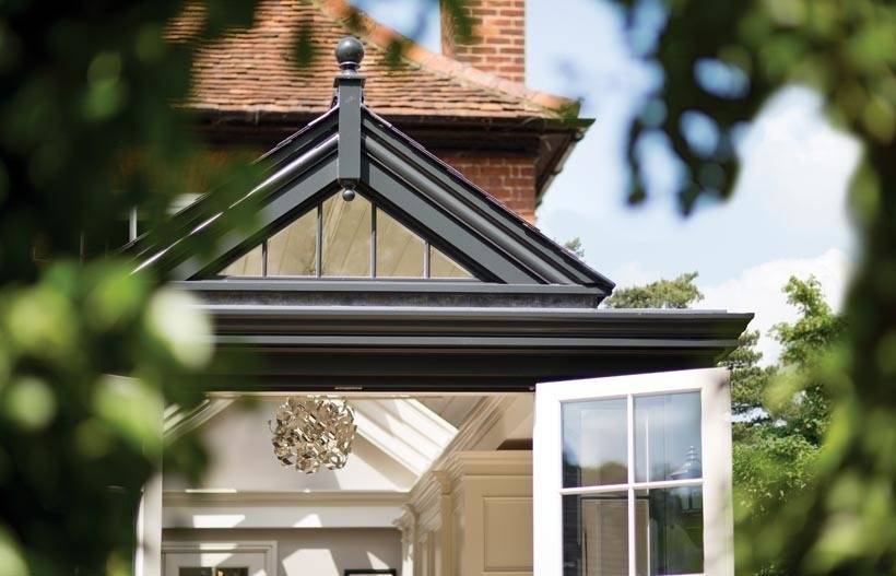 One of the vertical glazed gable ends | homify