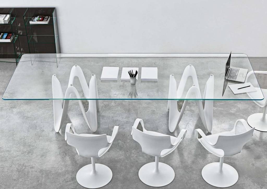 Lambda glass dining table, glassdomain | homify