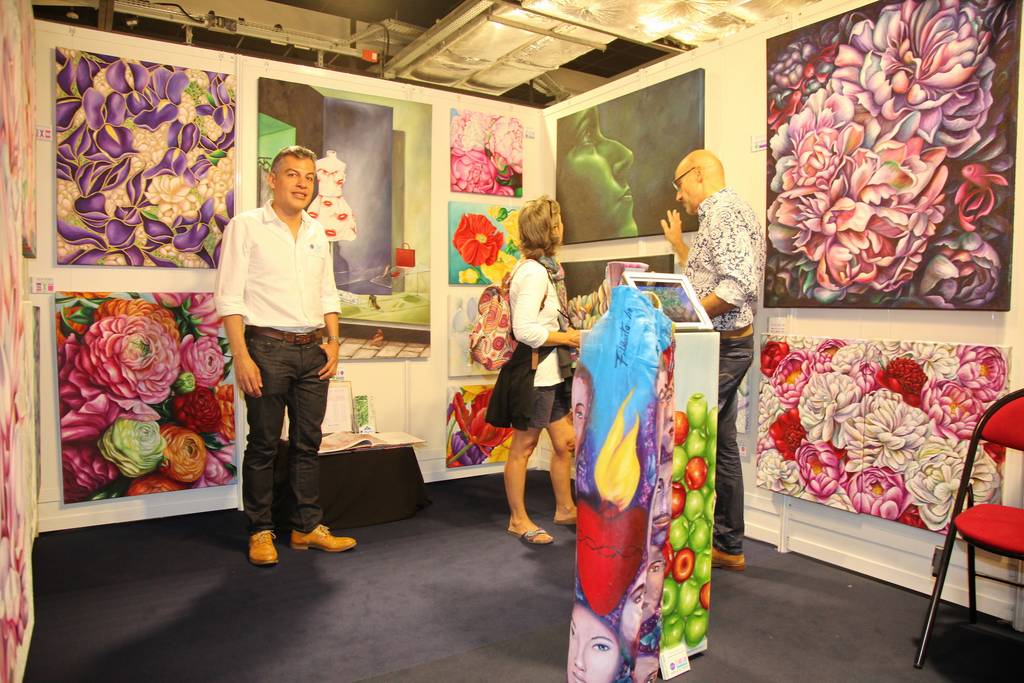 Exposición internacional de arte ˜artistes du monde 2015, cannes ...