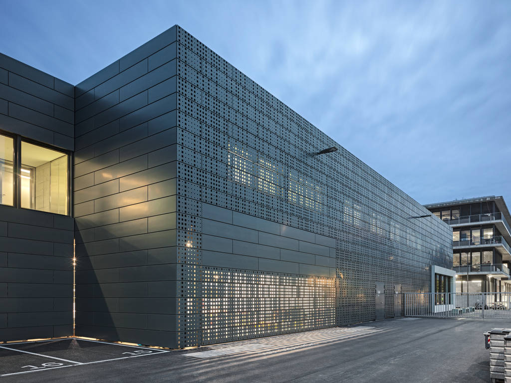 Unterwerk und netzstützpunkt in zürich oerlikon, illiz architektur wien ...