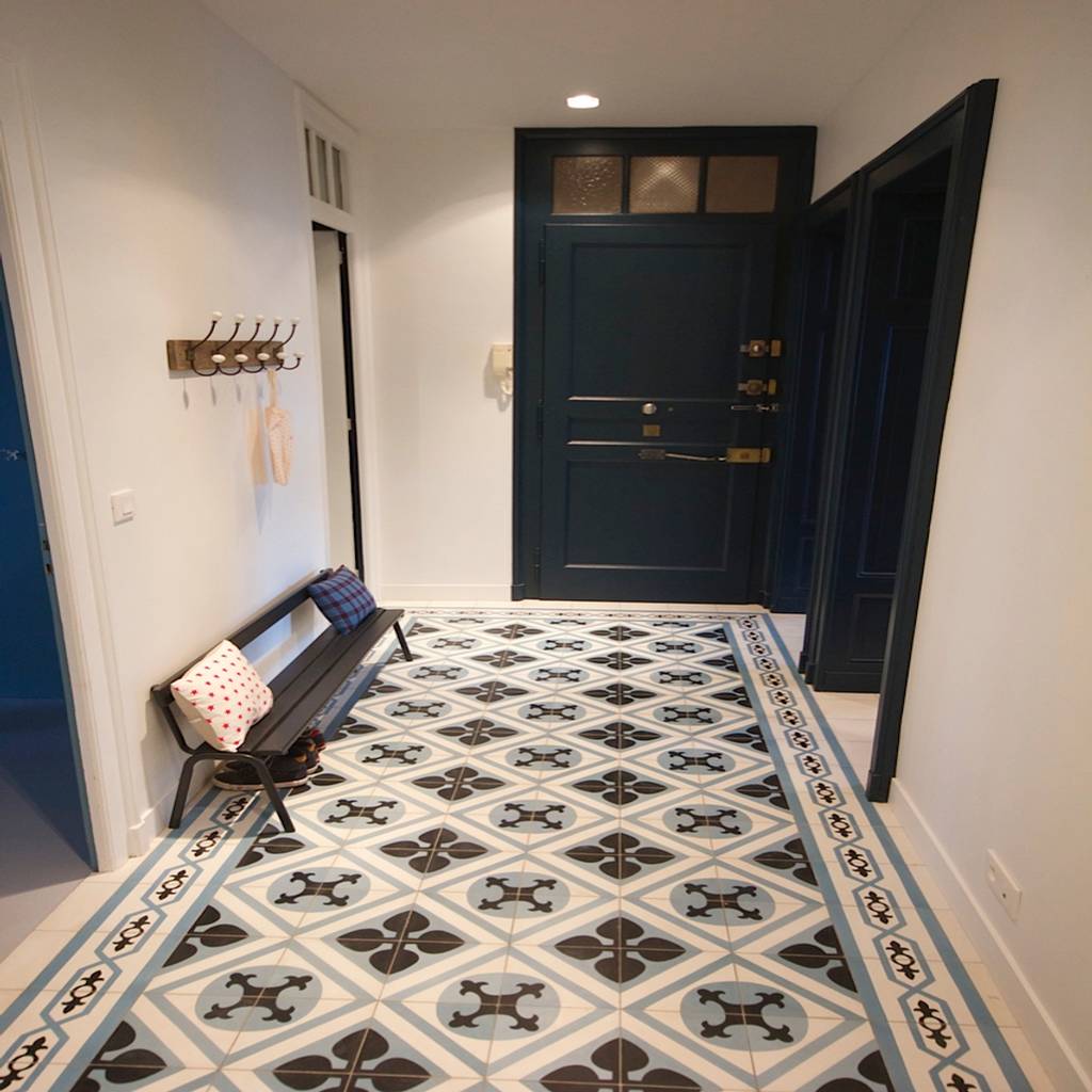 Une entrée en carreaux de ciment | homify Une entrée en carreaux de ciment | homify