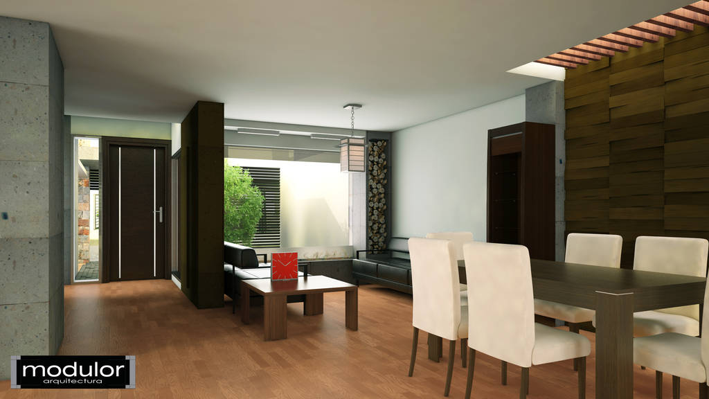 Espacio interior, sala-comedor | homify