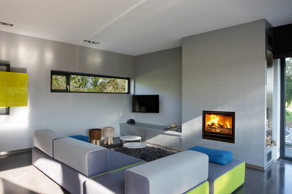 In fire 800 green screen salas de estar modernas por biojaq - comércio ...