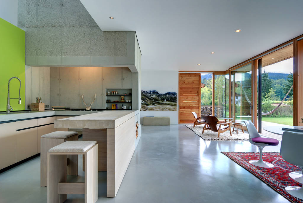 Open space vonmeiermohr architekten moderne wohnzimmer | homify