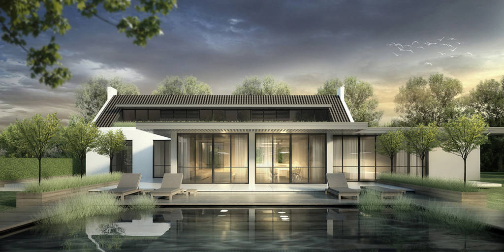 Landelijk moderne hoeve geel | homify