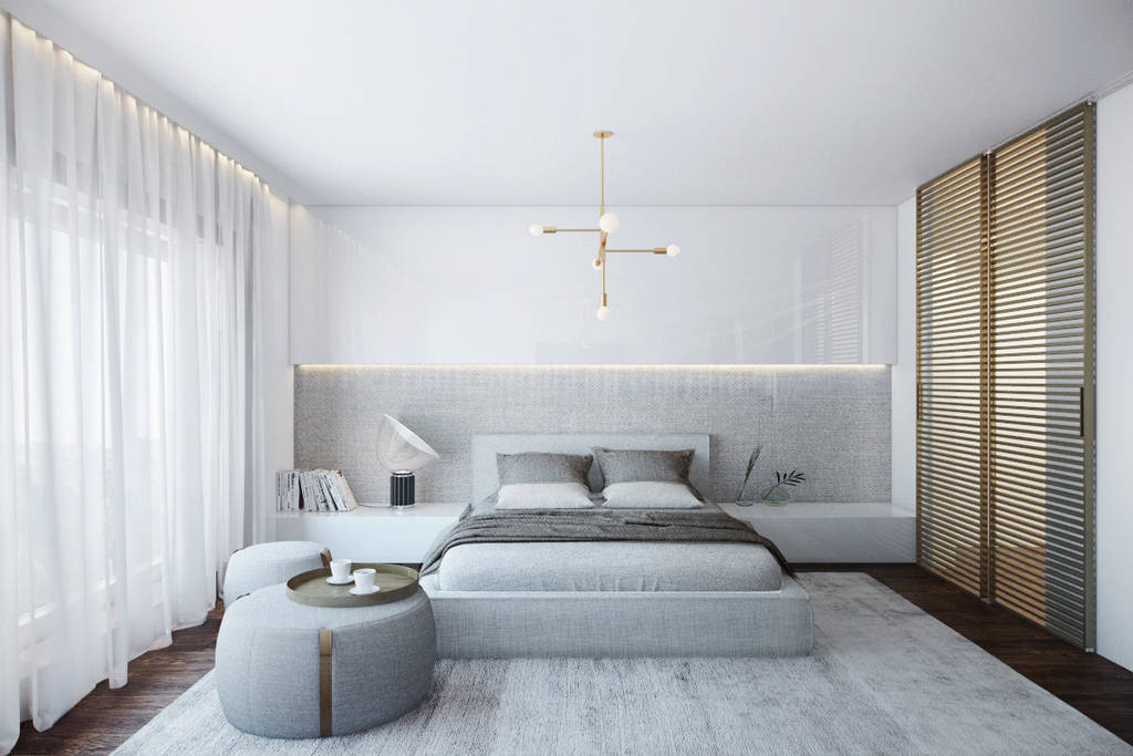 Master suite quartos modernos por dzine & co, arquitectura e design de ...