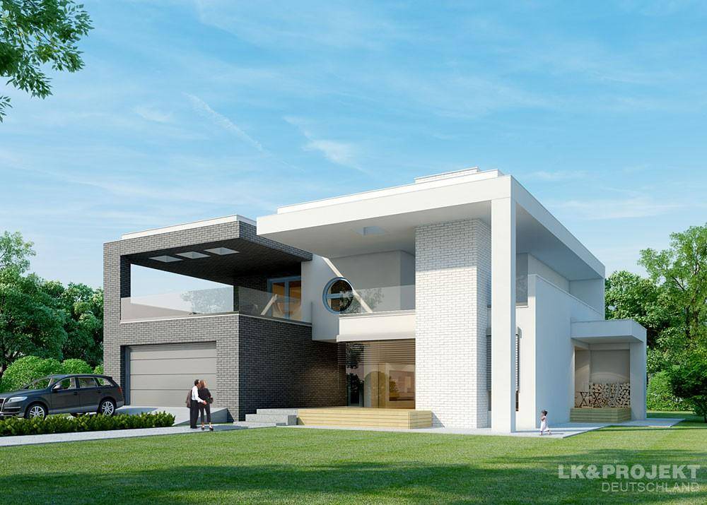 Das moderne architektenhaus mit flachdach | homify