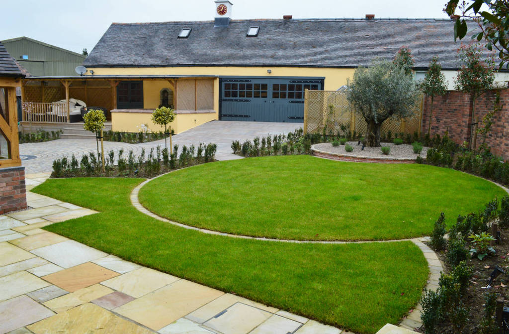 Courtyard garden unique landscapes country style garden | homify