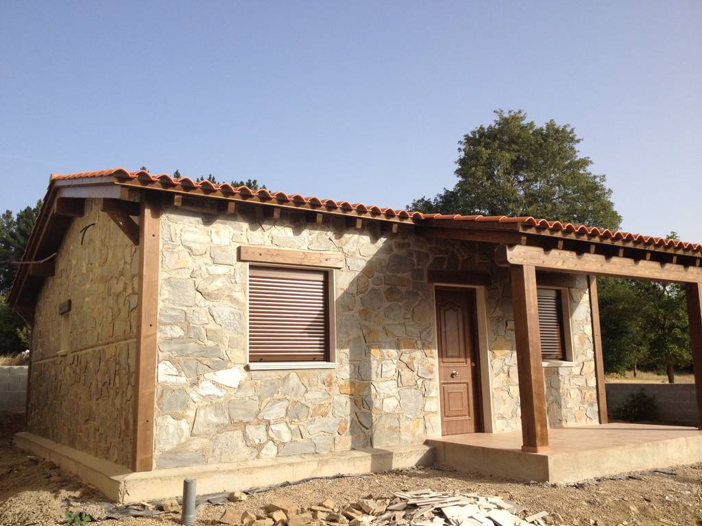 Casa modular rústica en salamanca modular home casas de estilo rústico ...