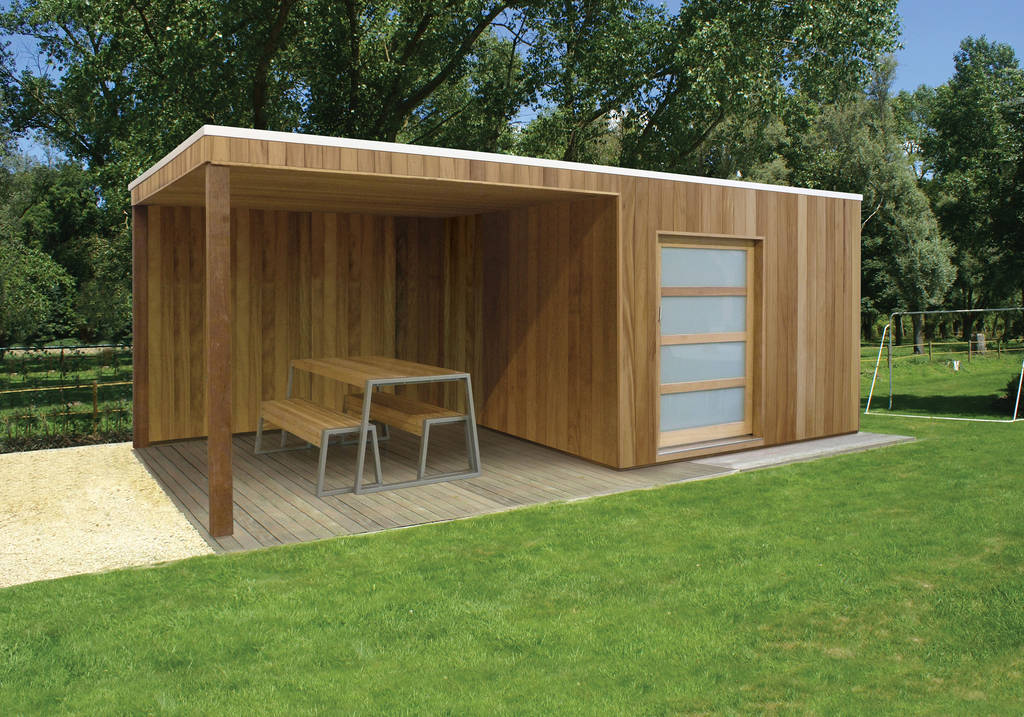 Iroko box with canopy | homify