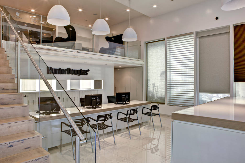 Hunter douglas design center – rima arquitectura | homify