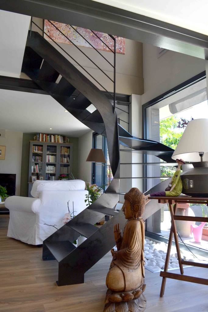 Une transformation radicale d'une maison fait en 1960, courants libres ...