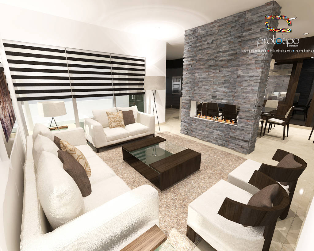 Sala casa 57 casa fuerte | homify