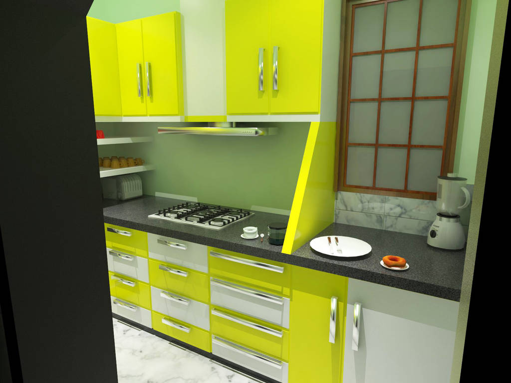 Modular kitchen, ebeesdecor | homify