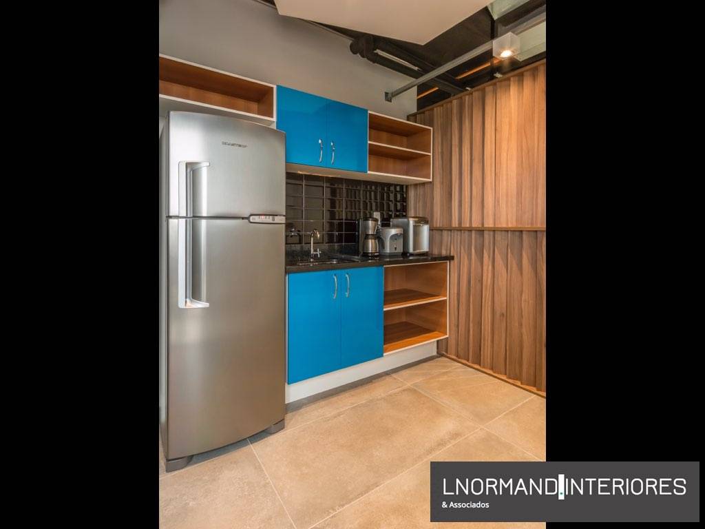 Copa integrada com a sala | homify