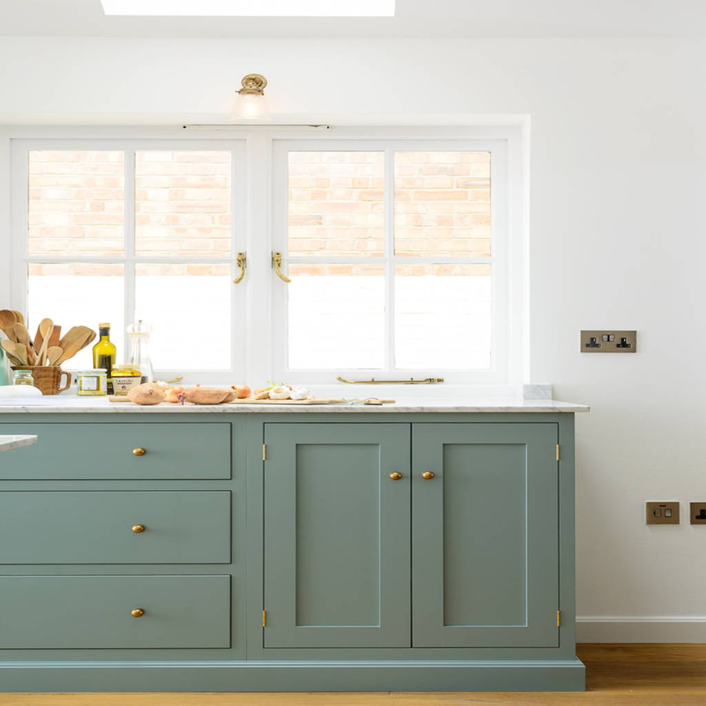 The trinity blue kitchen by devol | homify