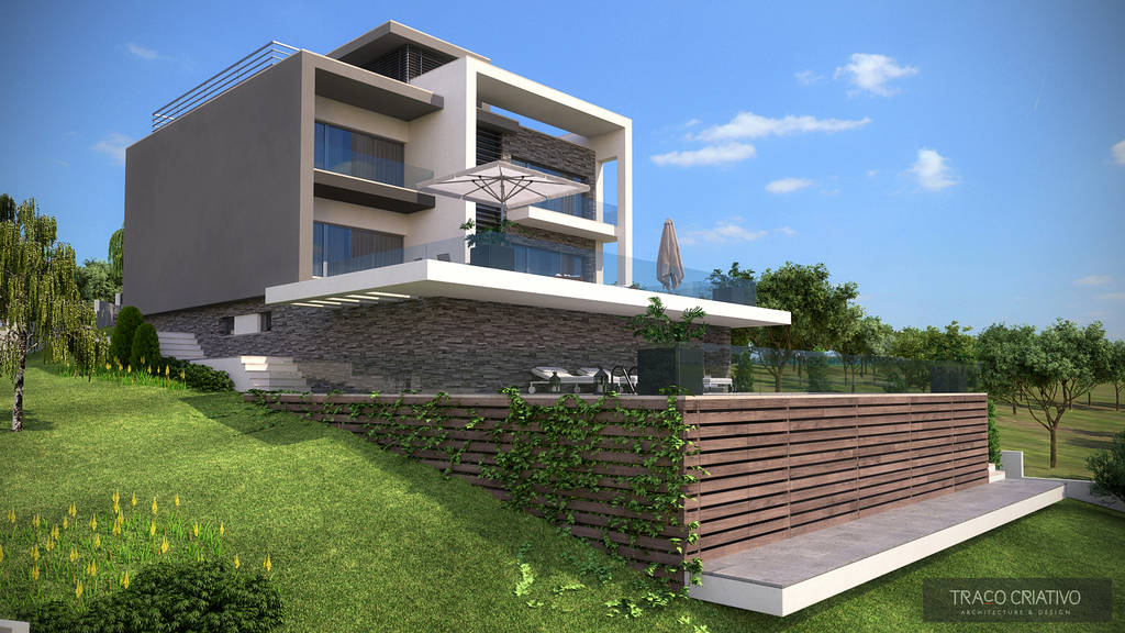 Moradia unifamiliar - famões - odivelas, traço criativo, arquitetura ...