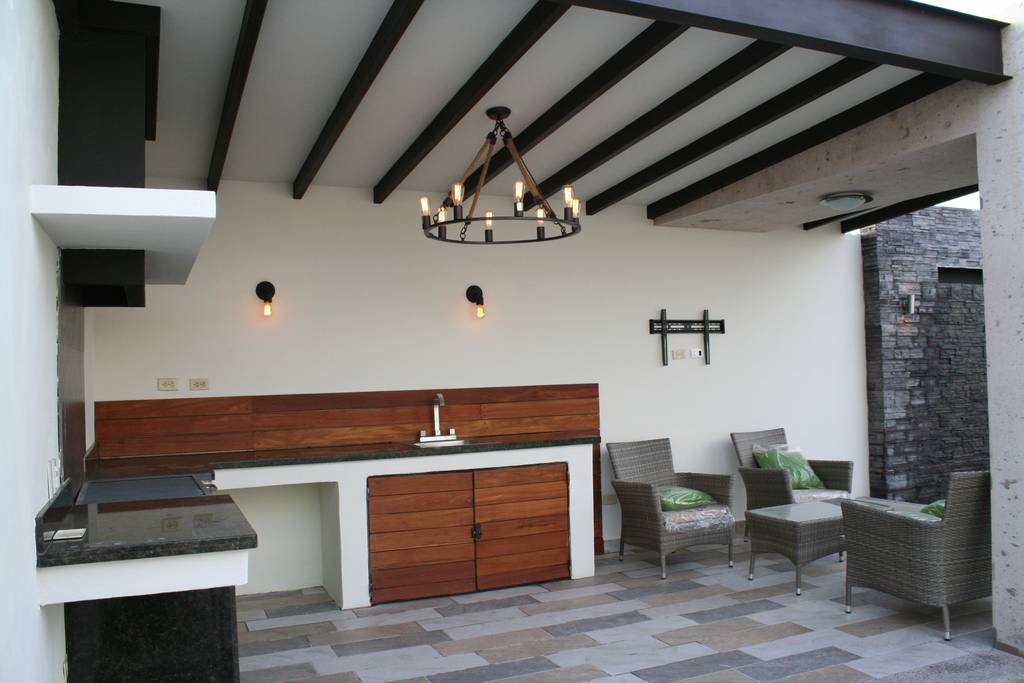 Area de asador y sala | homify