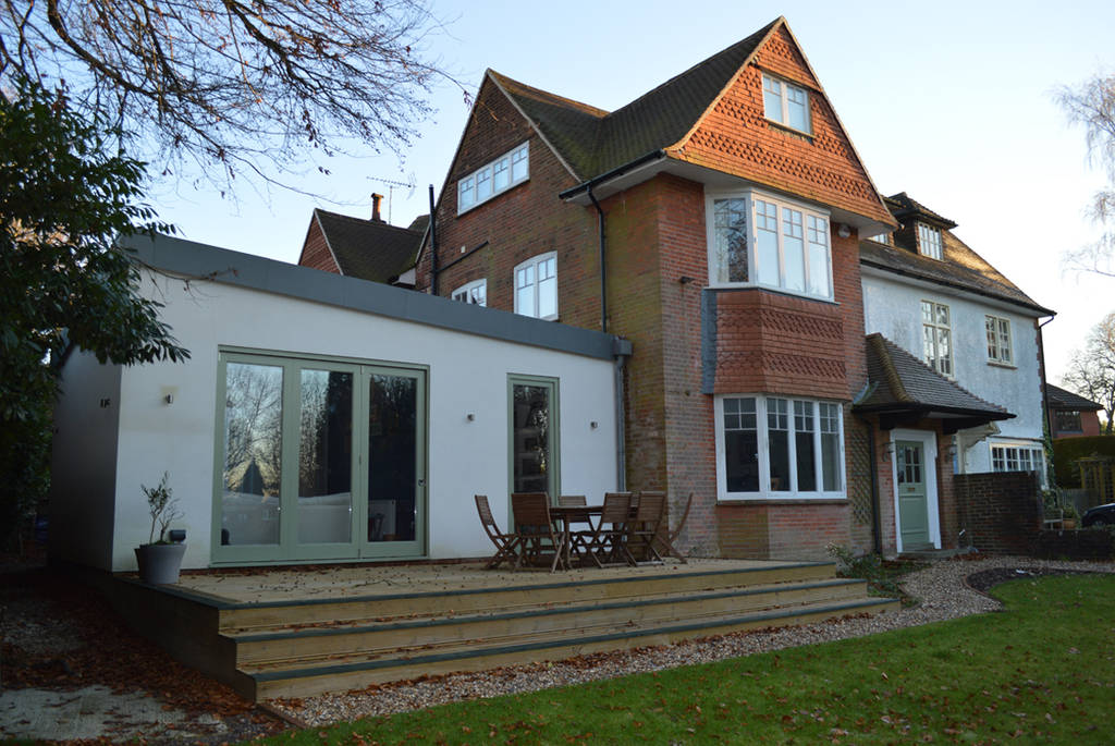 Front view of the new single storey extension | homify