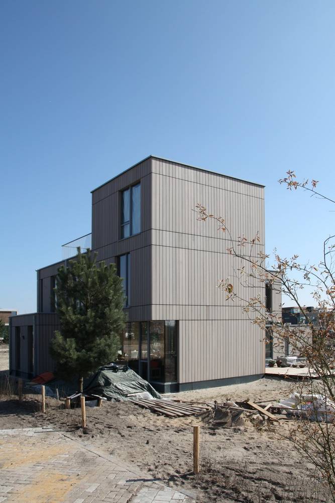 Houten huis rieteiland oost amsterdam, architectenbureau jules zwijsen ...