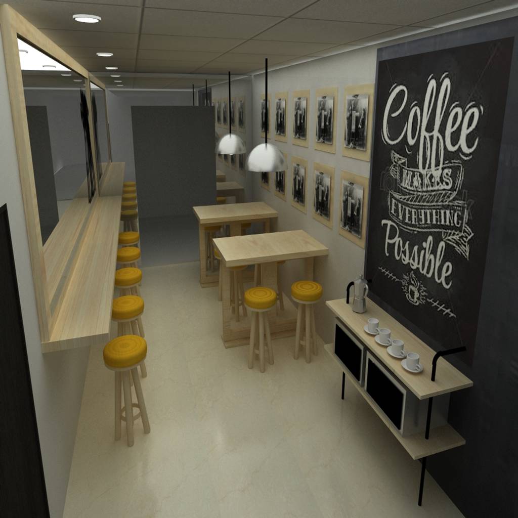 Cafeteria industrial modular | homify