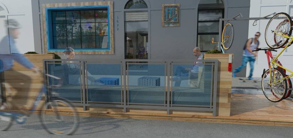 Projeto de mobiliário público - parklet, xla studio de arquitetura | homify