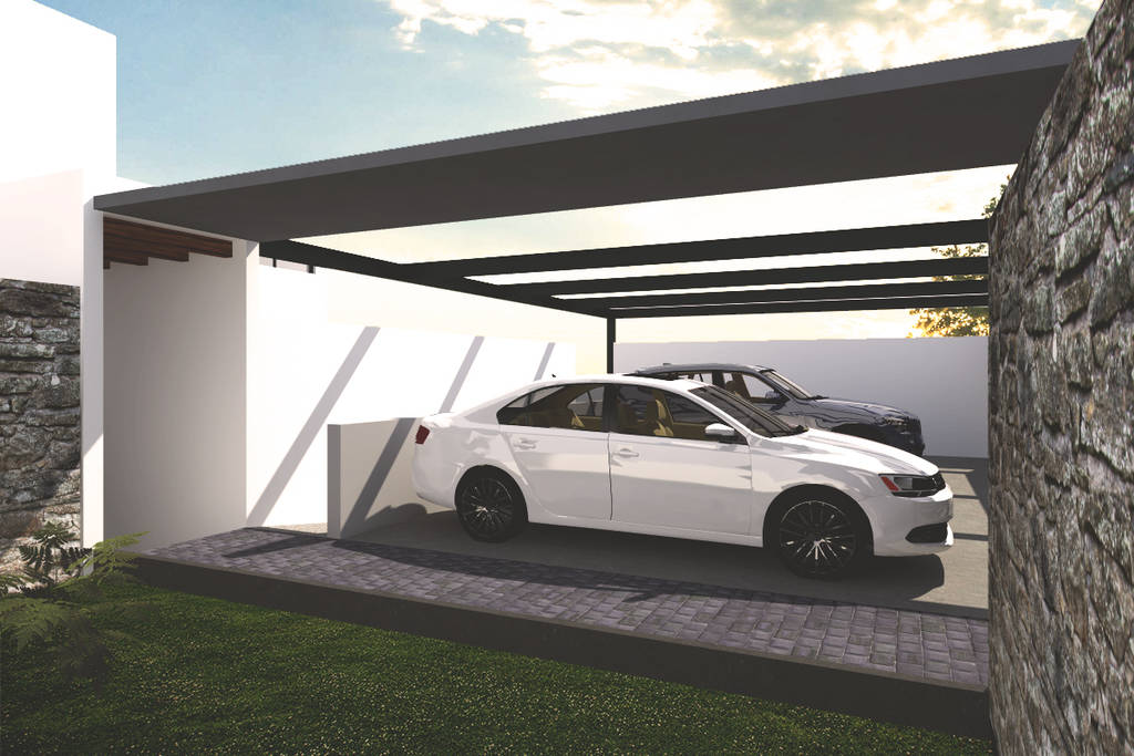 Cochera & entrada principal | homify