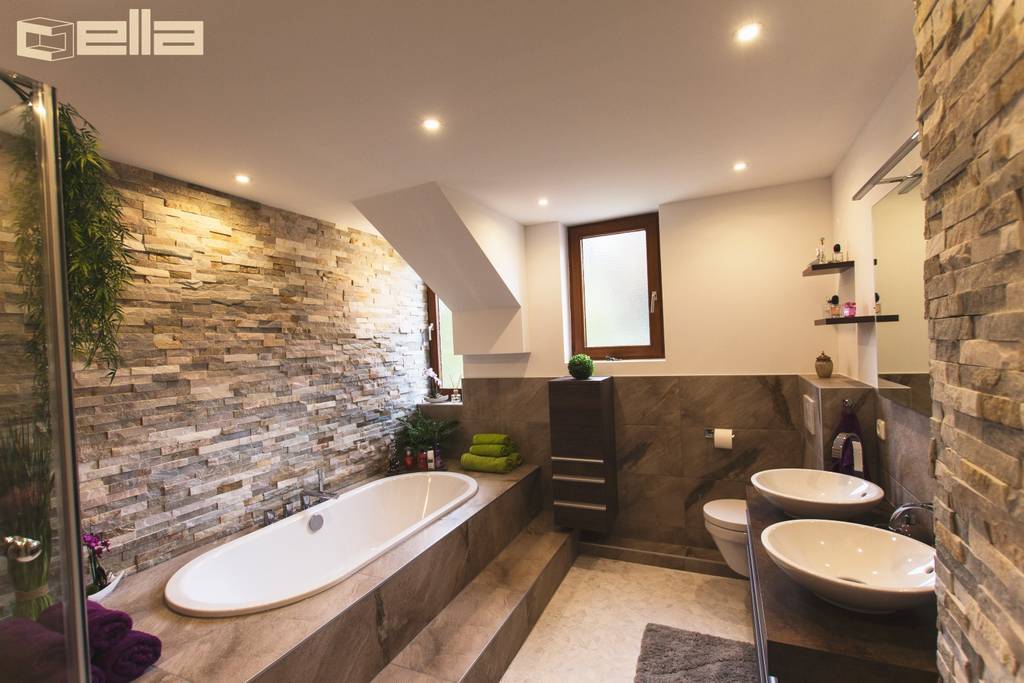 Ein bad mit individuellem design münchen waldperlach | homify