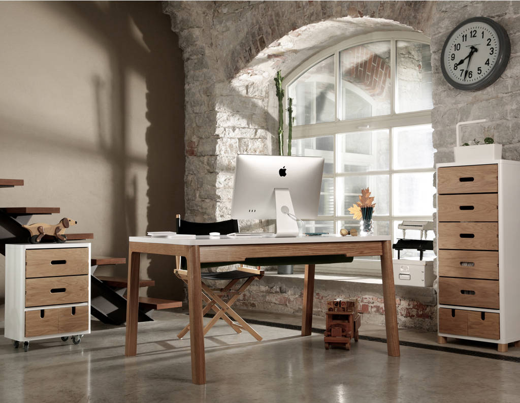 Arbeitszimmer in einer loft-wohnung | homify