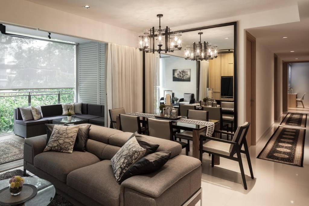 Bartley residence interior design singapore, posh home interior design ...