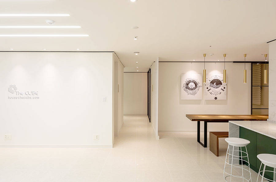 미사센트럴자이 51평 테라스하우스 인테리어, thecube | 호미파이 & homify
