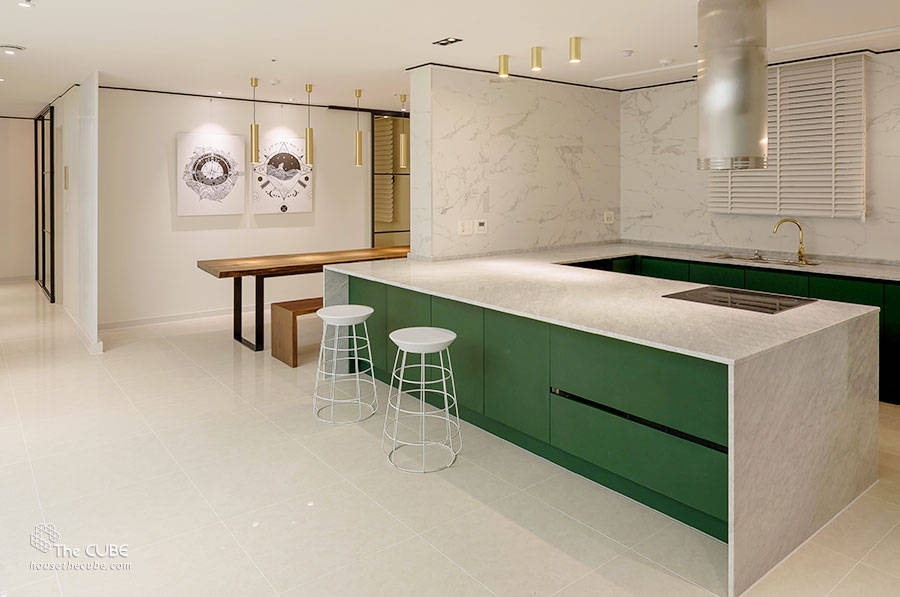 미사센트럴자이 51평 테라스하우스 인테리어, thecube | 호미파이 & homify