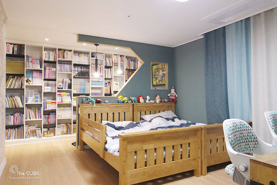 미사센트럴자이 51평 테라스하우스 인테리어, thecube | 호미파이 & homify