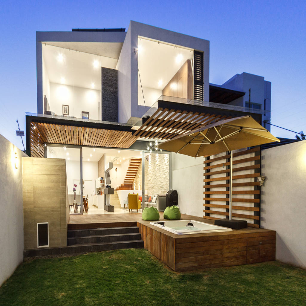 Casa alegra casas modernas de santiago pardo arquitecto moderno | homify